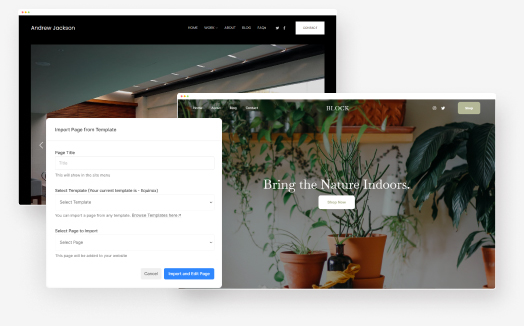 Website Templates | Pixpa